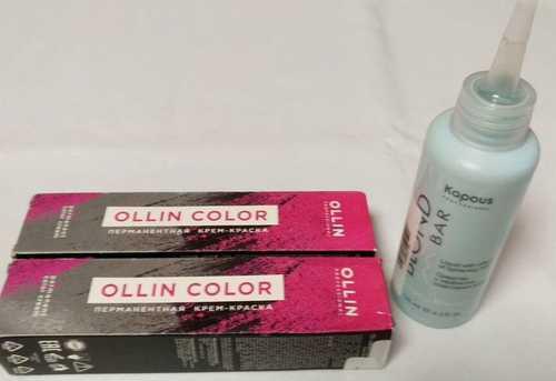 Ollin Color перманентная крем-краска. Oops.Blond