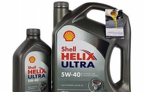 Масло моторное shell ultra 5W40 Россия 4л