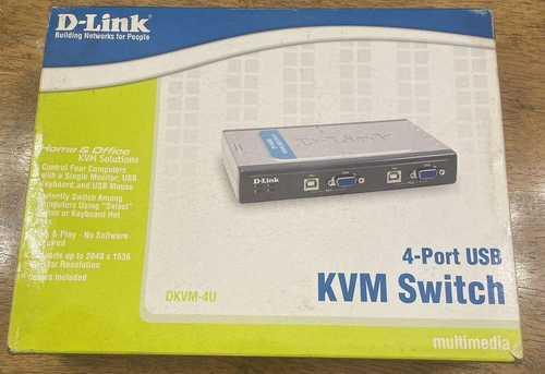 Переключатель D-Link dkvm-4U KVM