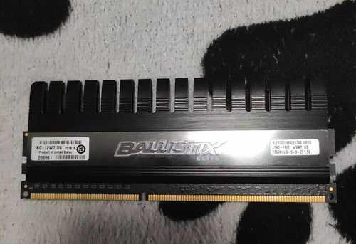 Оперативная память ddr3 8gb crucialballistix elite