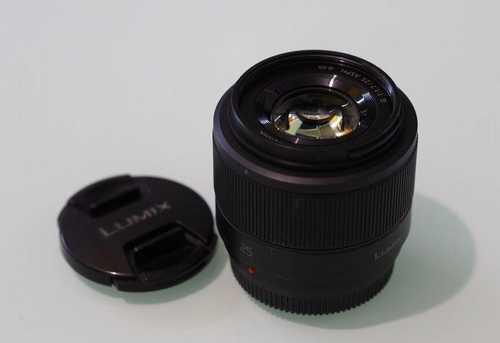 Портретный фикс Panasonic Lumix G 25mm f/1.7 asрh