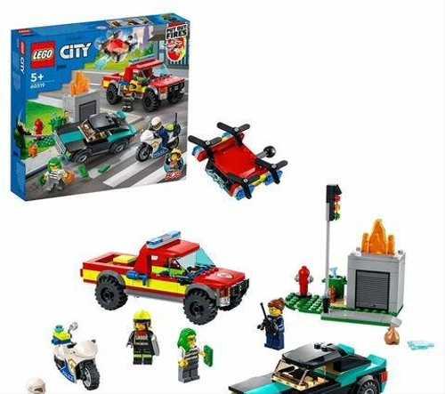 Lego 60319 City Fire Пожарная бригада