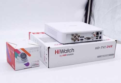 Купольное видеонаблюдение HiWatch 5Mpx ColorVu