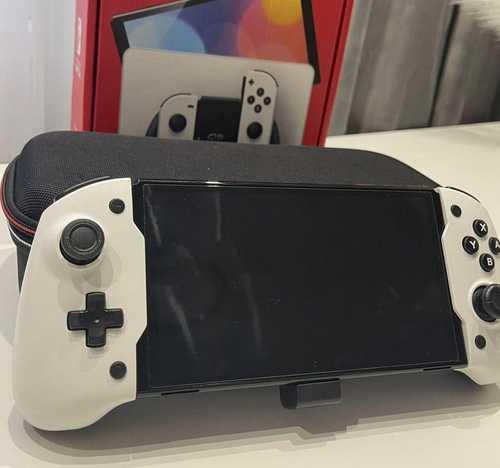 Nintendo switch oled с играми чип