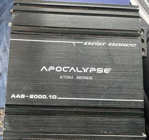 Моноблок(усилитель Apocalypse AAB-2000.1D Atom