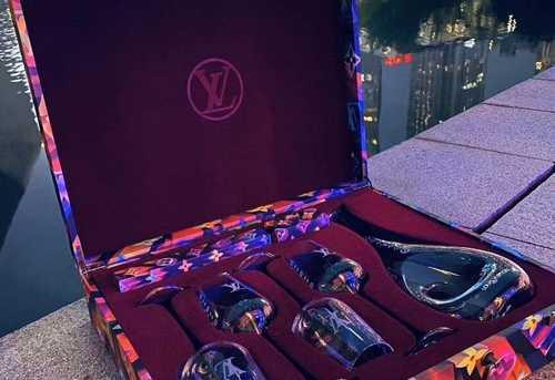 Набор бокалов для вина графин штопор Louis Vuitton