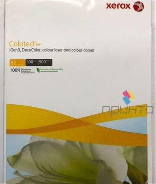 003R98844 Бумага Xerox Colotech Plus 170CIE, 100г