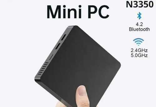 Мини пк Celeron N3350 6/64gb