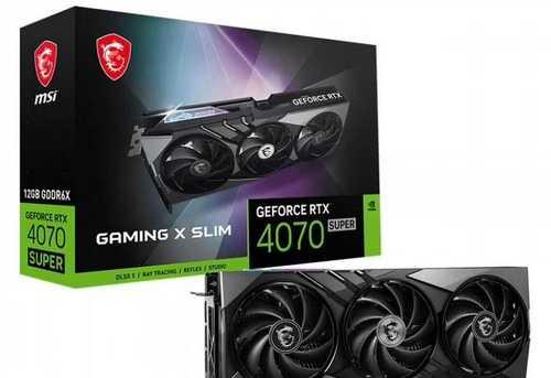 MSI GeForce RTX 4070 super 12G gaming X slim