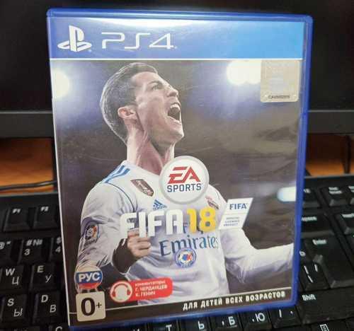 Диск Fifa 18 на PS4