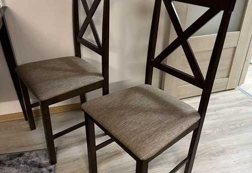 Кухонные стулья 4 шт коричневые