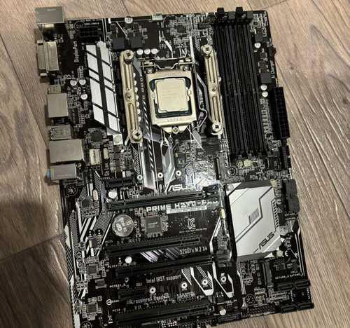 Связка i7 7700k   asus материнская плата