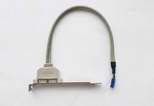 USB хаб, планка вывода двух USB, адаптер