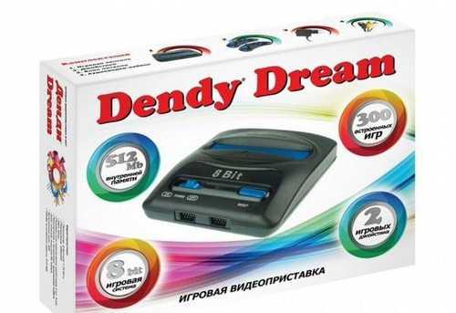Игровая приставка 8bit Dendy Dream (300-in-1)