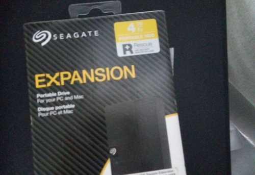 Внешний жесткий диск Seagate 2,5" 4 тб. Новый
