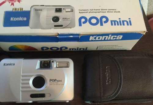 Плёночный фотоаппарат konica pop mini