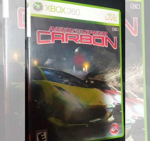 Диски на Xbox 360 прошитый NFS Carbon