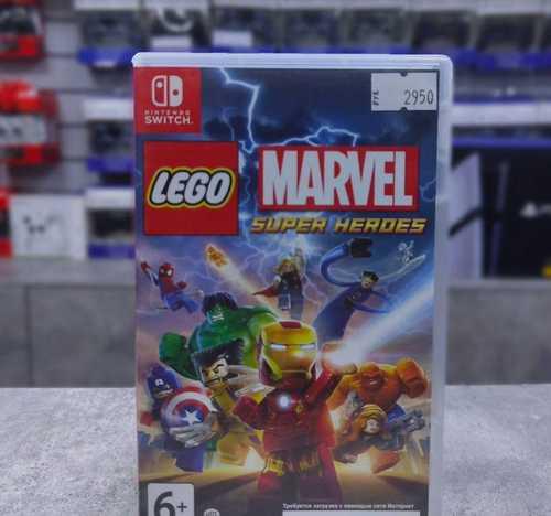 Lego Marvel Super Heroes Nintendo Switch картридж