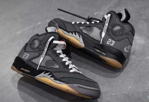 Air Jordan 5 x Off-White Retro Black