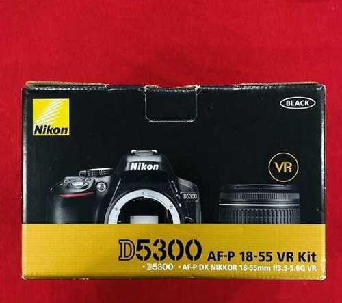 Nikon d5300 kit 18-55mm новый