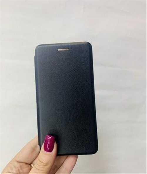 Чехол книжка для Nokia 7 Brauffen Case Черный