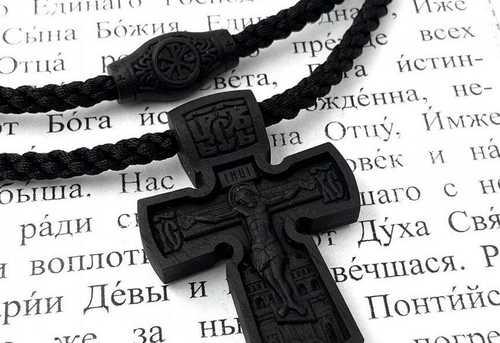 Комплект крест Архангел Михаил на гайтане