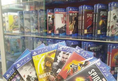 PlayStation 4 диски, лицензионные игры PS4
