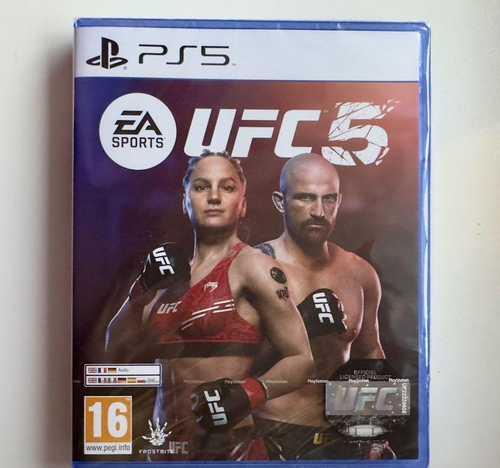 Ufc 5 ps5 диск