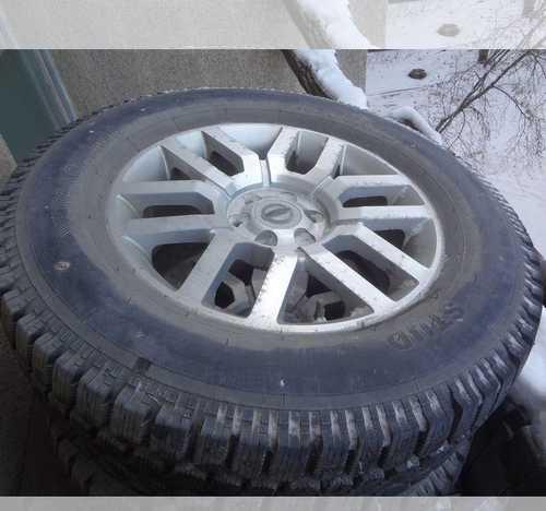 Зимние колеса R17 Nissan Navara D40/Pathfinder R51