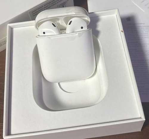 Наушники apple airpods 2