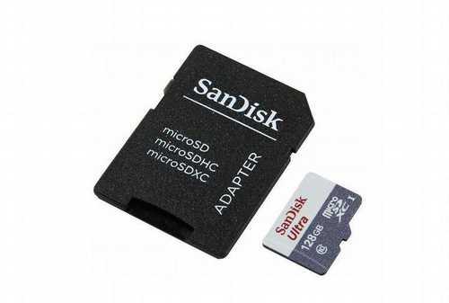 Карта памяти SanDisk microsdxc 128GB 100MB/s