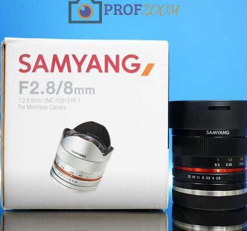 Объектив Samyang 8mm f2.8 UMC Fish-eye II Sony E