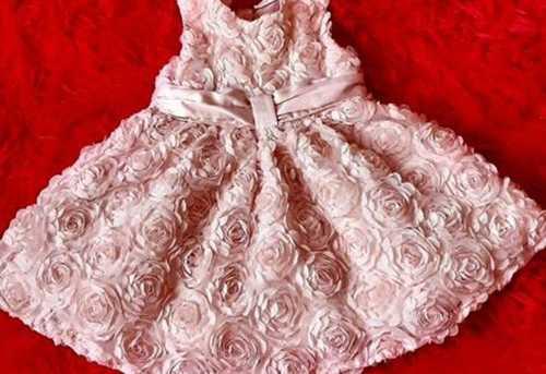 Праздничное платье для девочки 74