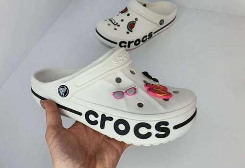 Сланцы белые Crocs Все размеры