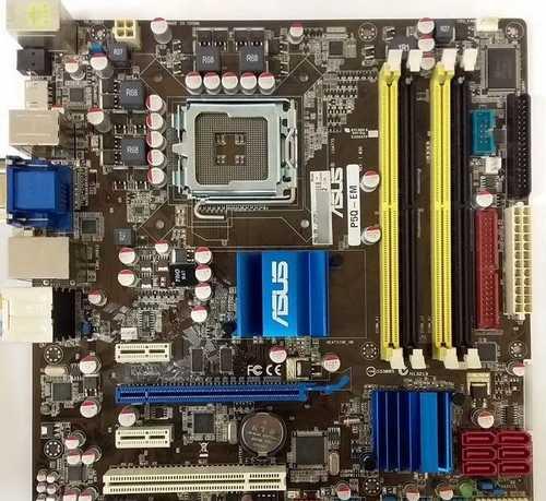 Материнская плата LGA775 (Asus P5Q-EM, P5QL-CM)