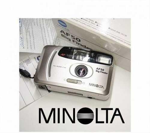 Плёночный фотоаппарат Minolta AF50 Big Finder