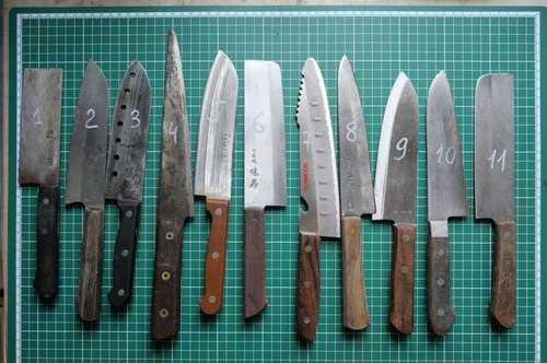 Японские кухонные ножи с клеймом цена за любой