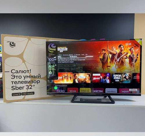 Телевизор Sber 32" SMART TV   гарантия