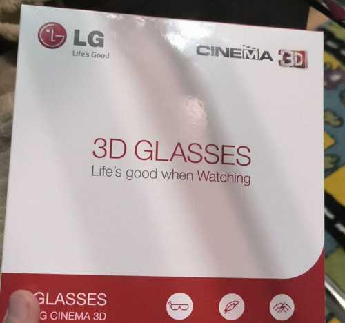 3D очки для телевизора lg