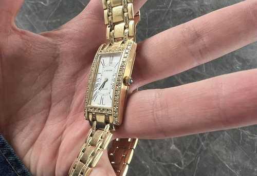 Продам строчно золотые часы Cartier 750 проба
