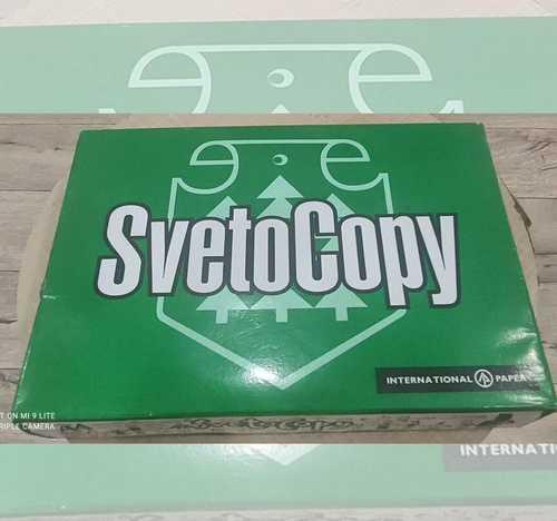 Бумага a4 svetocopy eco