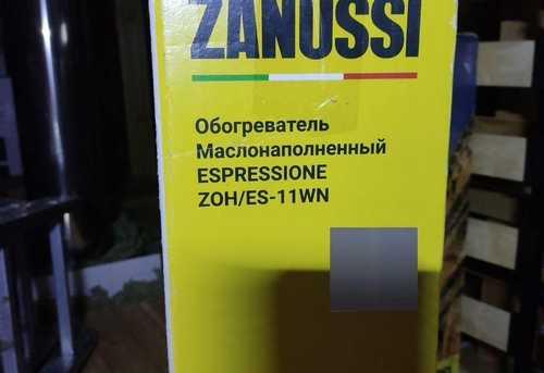 Масляный обогреватель zanussi