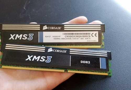 4Gbx2 Corsair XMS3 DDR-III dimm 4Gb KIT