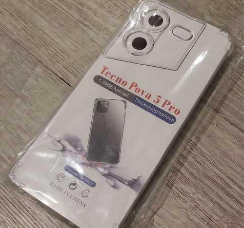 Силиконовый чехол Tecno Pova 5Pro