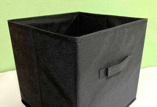Коробка тканевая Decoromir 30x30x30 см черный