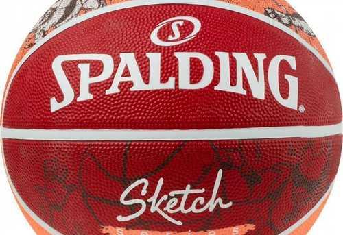Мяч баскетбольный Spalding Sketch Drible, р.7