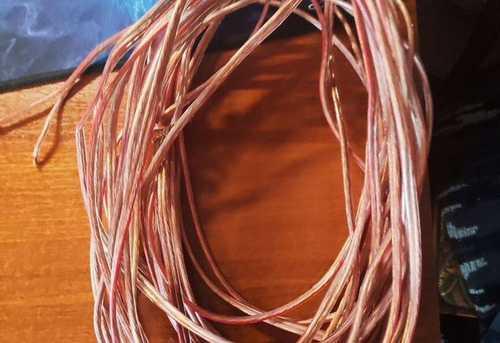 Акустические кабели провода новые не пригодились