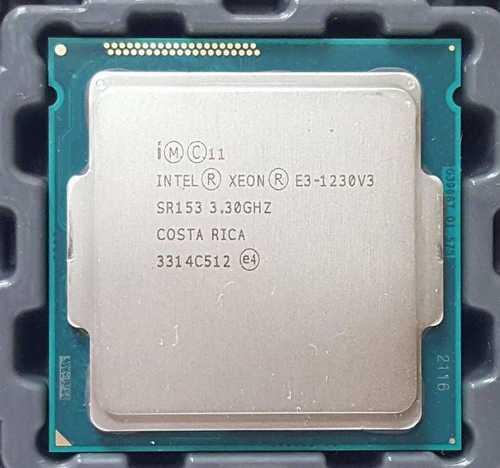 Процессор s1150 Intel Xeon E3-1230v3 (4/8x3300MHz)