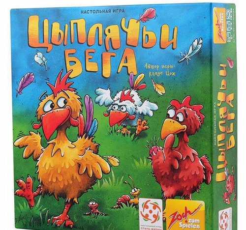 Детская настольная игра Цыплячьи бега