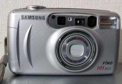 Плёночный фотоаппарат samsung fino 105